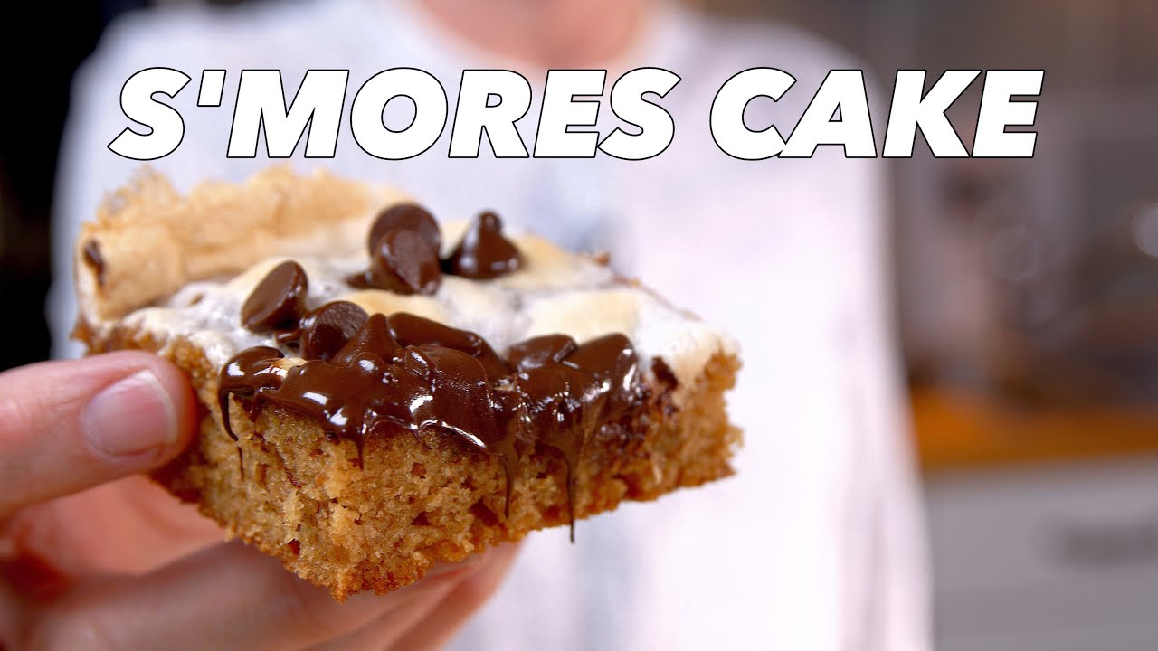 S'mores Cake Recipe... You Really Will Want S'more! Glen And Friends ...