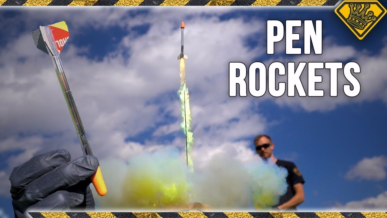Diy Pen Rockets: Make A Mini Pen Rocket That Works