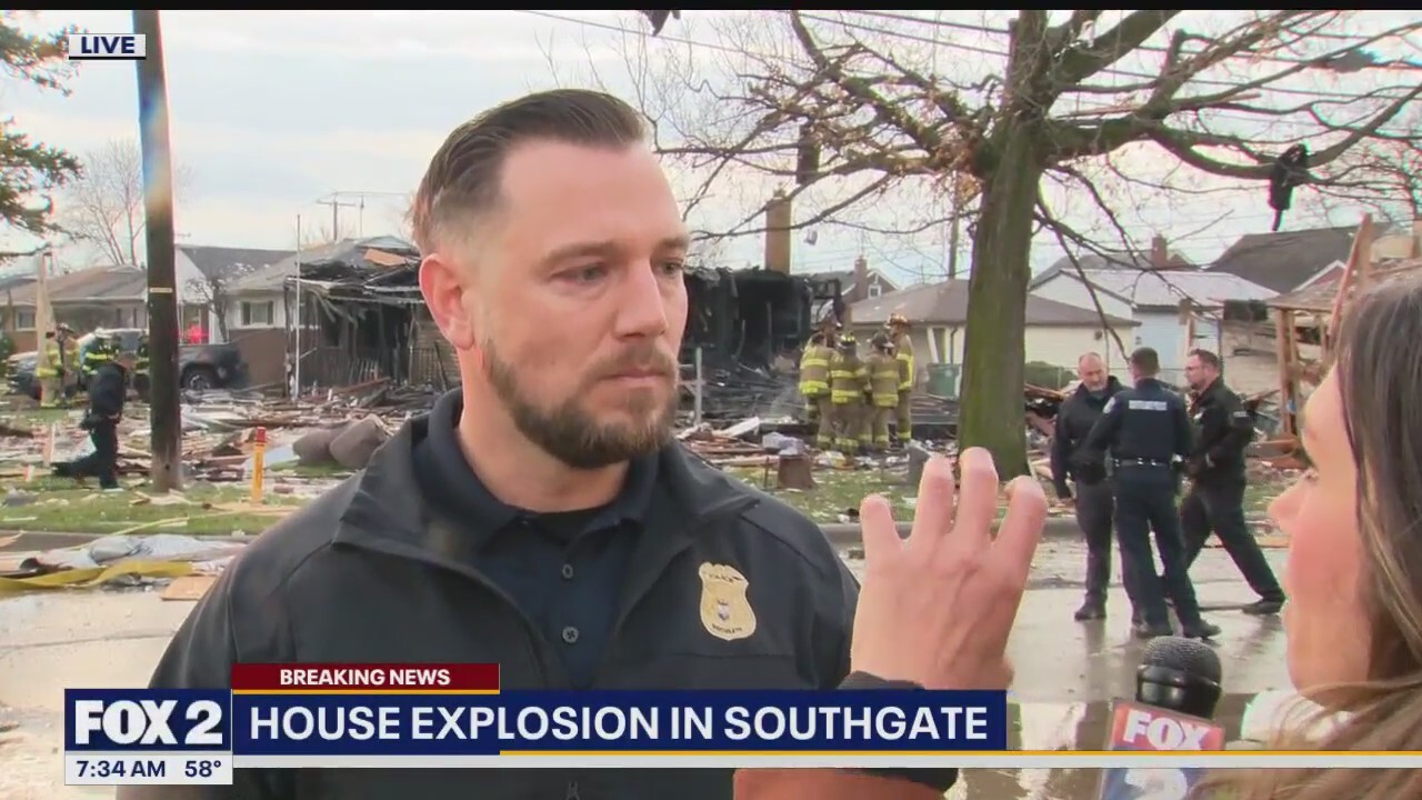 Southgate Police pull man from debris of home explosion