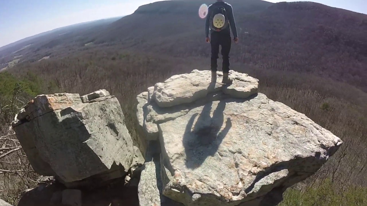 Cave on a Cliff in North Georgia: Atwood Point Talus Cave