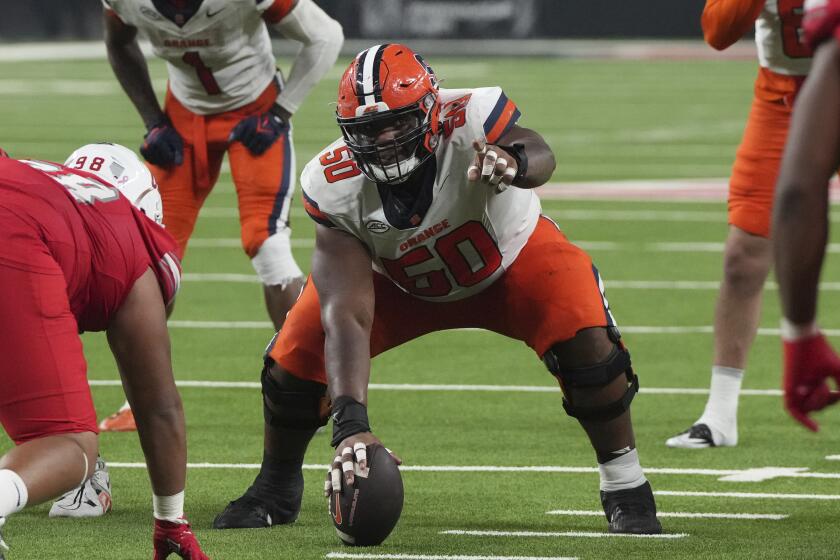 J'Onre 'Big General' Reed brings energy and power to USC offensive line