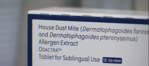 Kids as young as five can now take medication to treat dust mite allergies