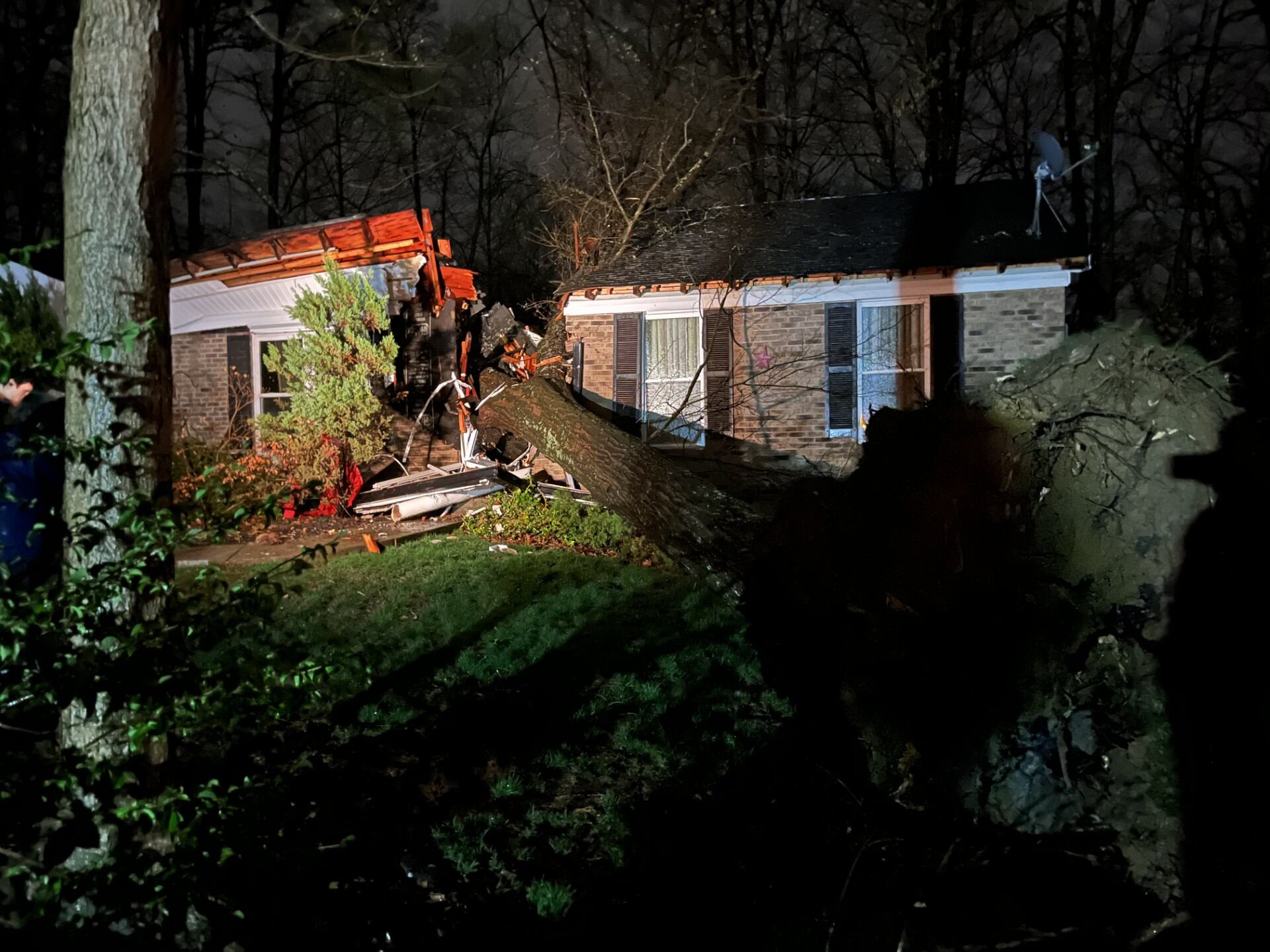 2 radar-confirmed tornadoes overnight as storms leave path of destruction