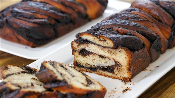 Chocolate Babka Cake