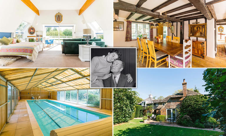 Laurence Olivier and Joan Plowright's Elizabethan home on sale for £2m