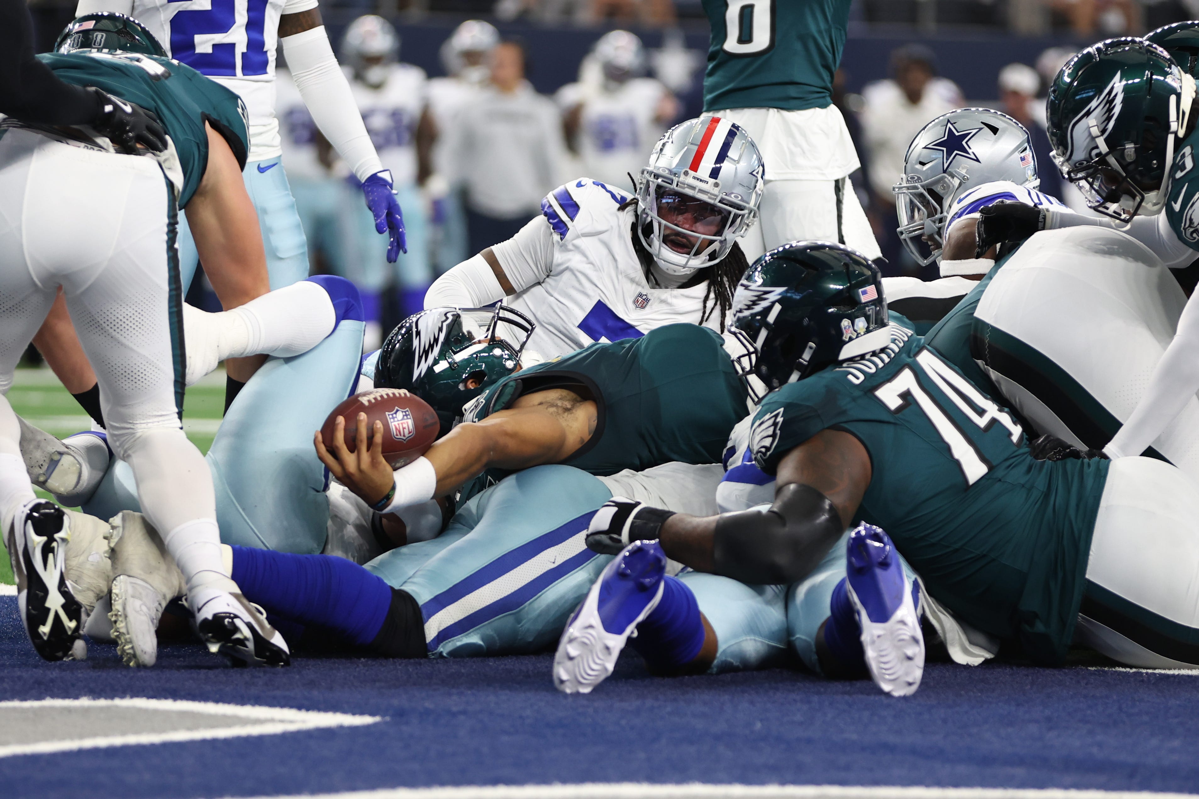 Tush Pushed Aside: NFL avoids goal-line stand against Brotherly Shove ...