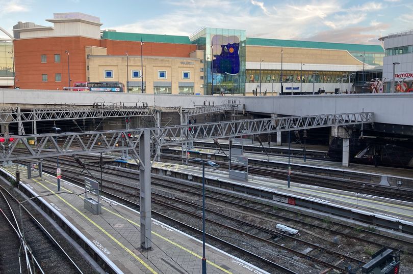 Major delays on railway line between Birmingham and Coventry as fire ...