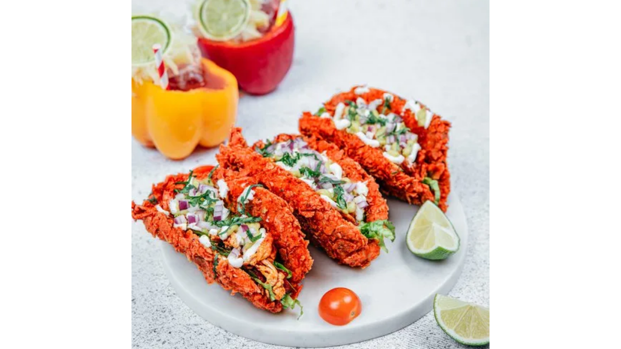 Gourmet Taco Night: Crushed Cheetos & Fresh Topping