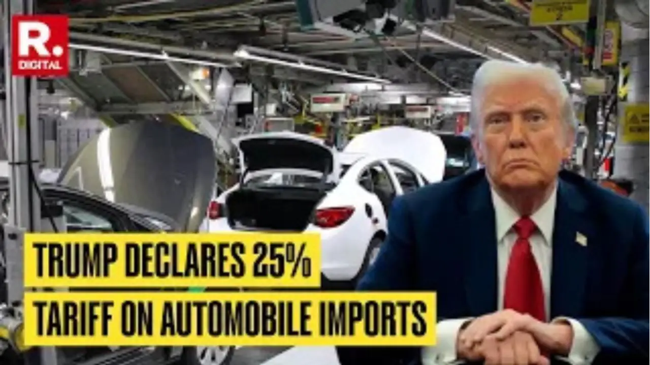 Donald Trump Declares 25% Tariffs on All Foreign-Built Automobiles