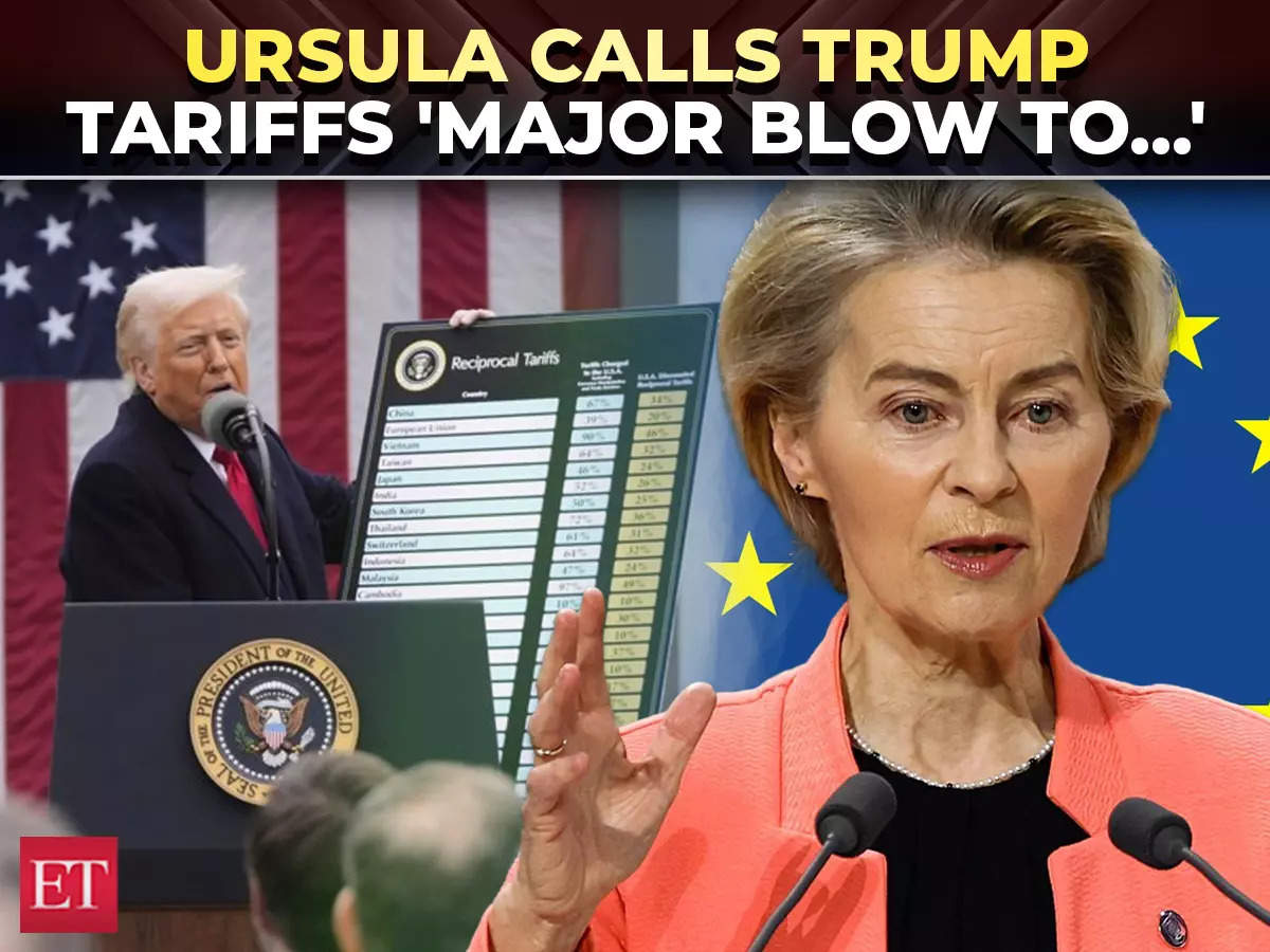 Trump slaps 20% tariff on EU, President Ursula calls it ‘reckless, no ...
