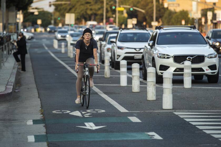 Lawsuit filed against L.A. over lack of bike lanes, claiming Measure ...