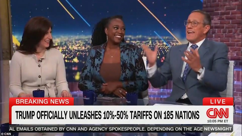 Pompous CNN host melts down as he mansplains Trump's tariffs