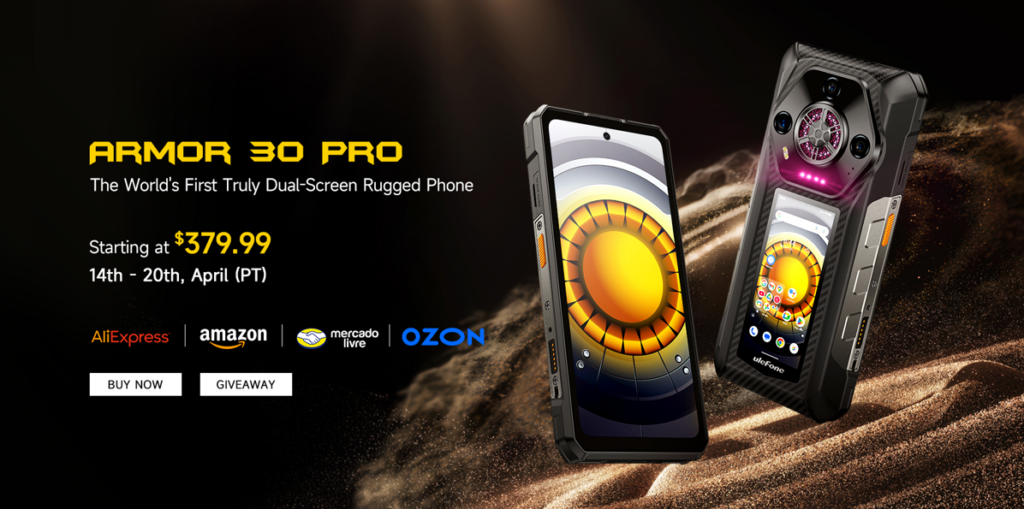 World’s First Dual-Screen Rugged Phone by Ulefone Launches Globally on ...