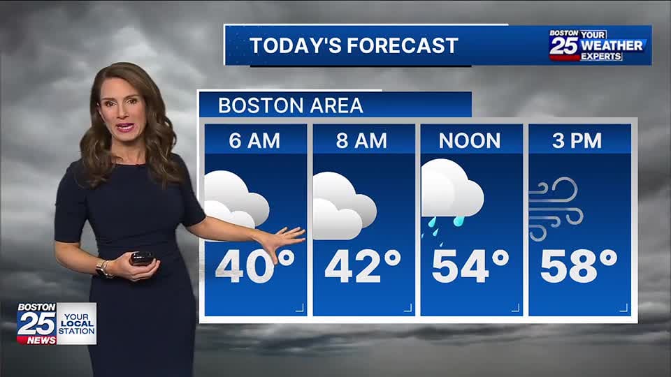 Boston 25 Morning Forecast