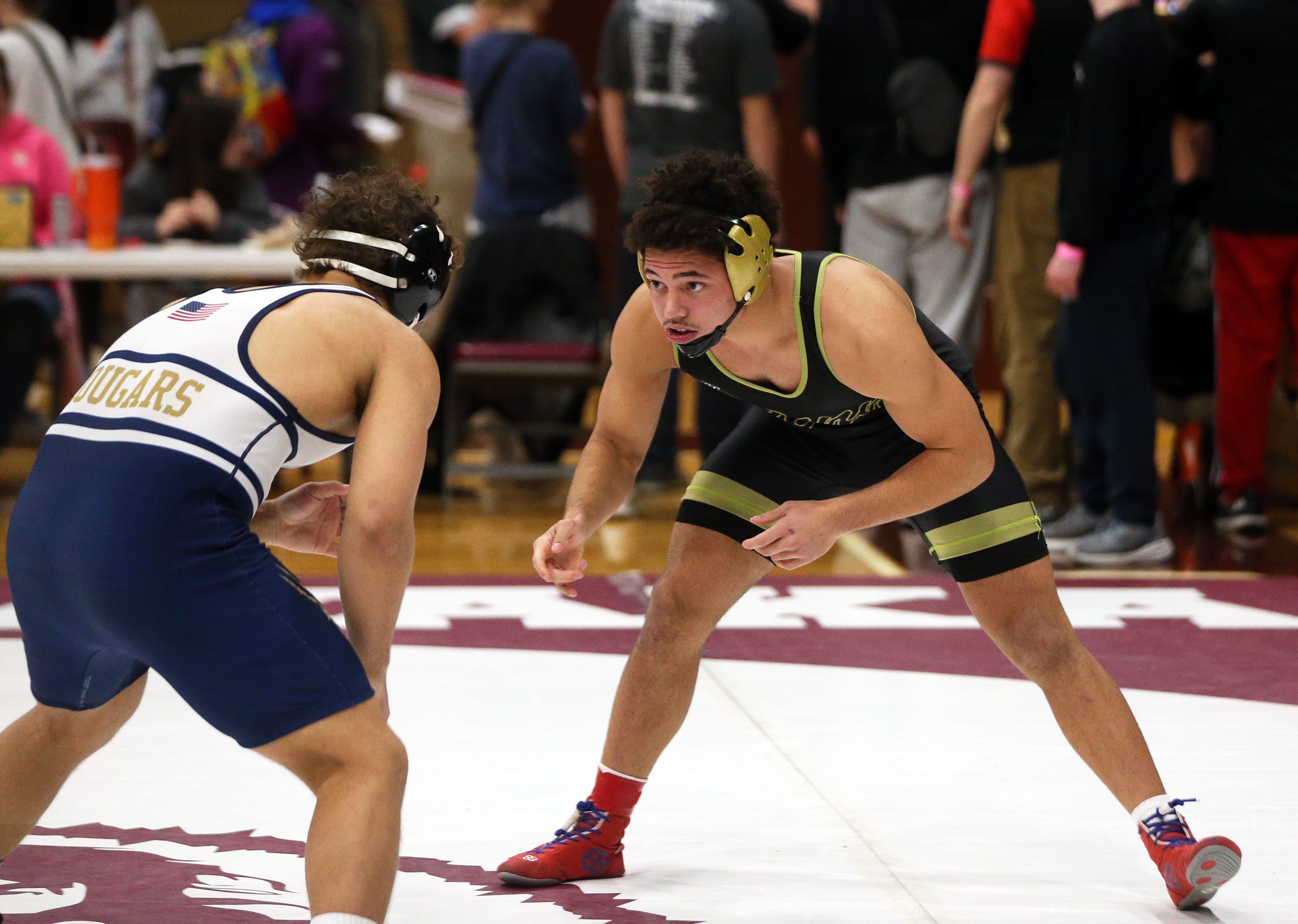 Notre Dame HC Marcus Freeman saw his son Vinny make his wrestling ...