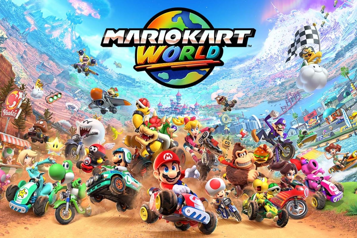 Mario Kart World: Nintendo Direct lifts lid on Switch 2 game
