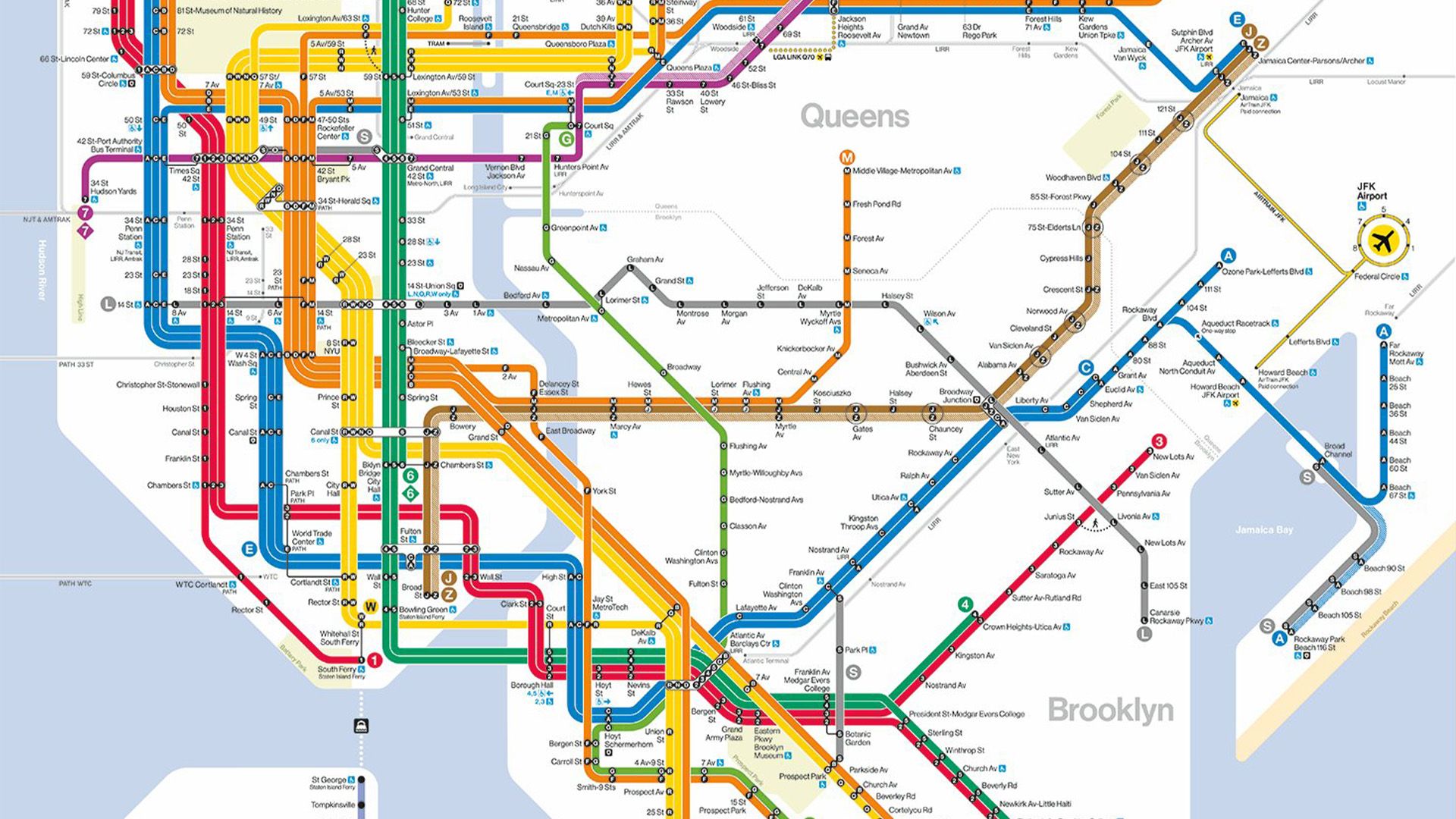 New NYC Subway map revives beloved retro design
