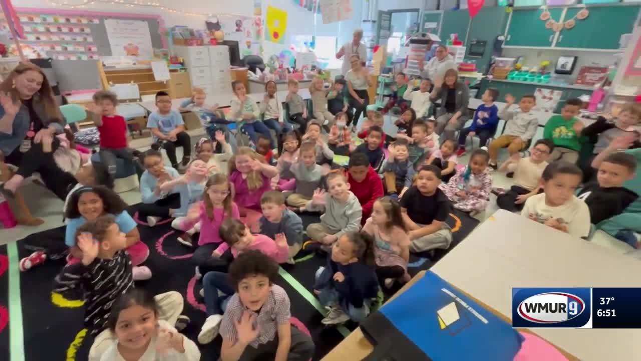 New Hampshire weather school visit: Dr. Crisp Elementary in Nashua
