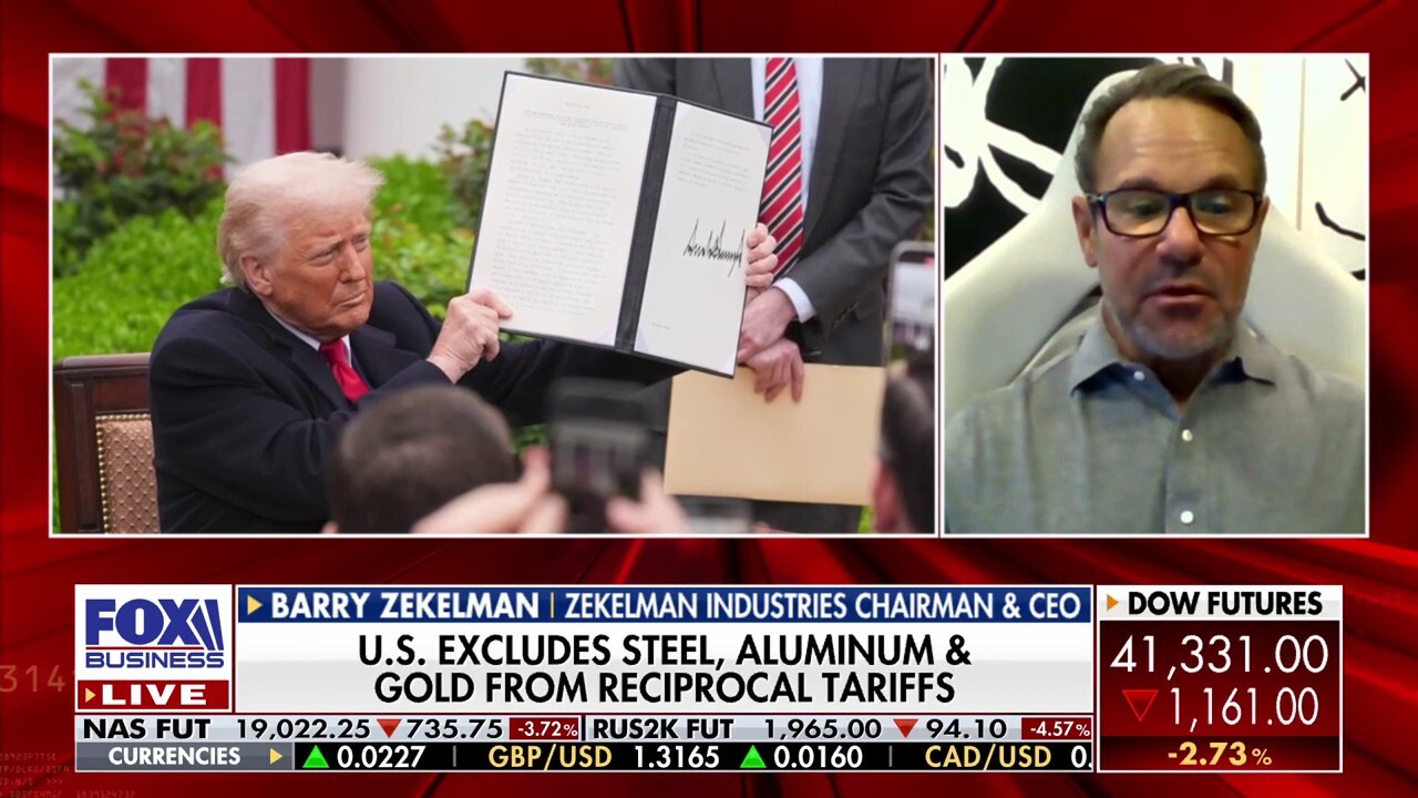 CEO gives 'kudos' to Trump for playing 'long game' on tariffs: 'It will ...
