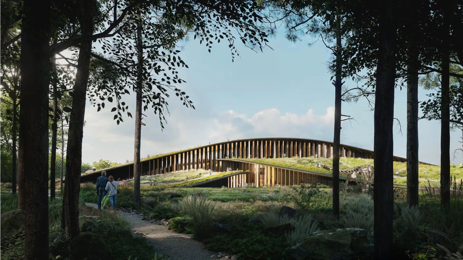 Photos: 250,000 sq ft solar-powered timber museum to feature geothermal ...