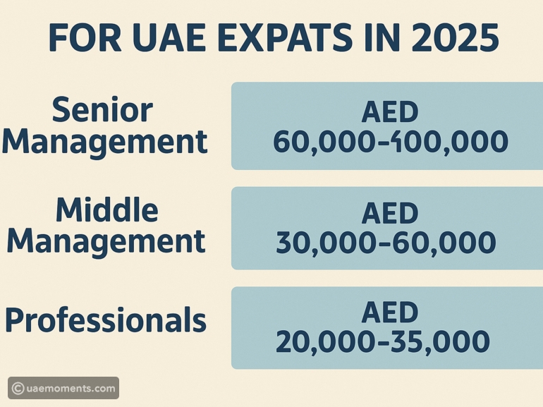 UAE Expats Salaries & Compensation in 2025