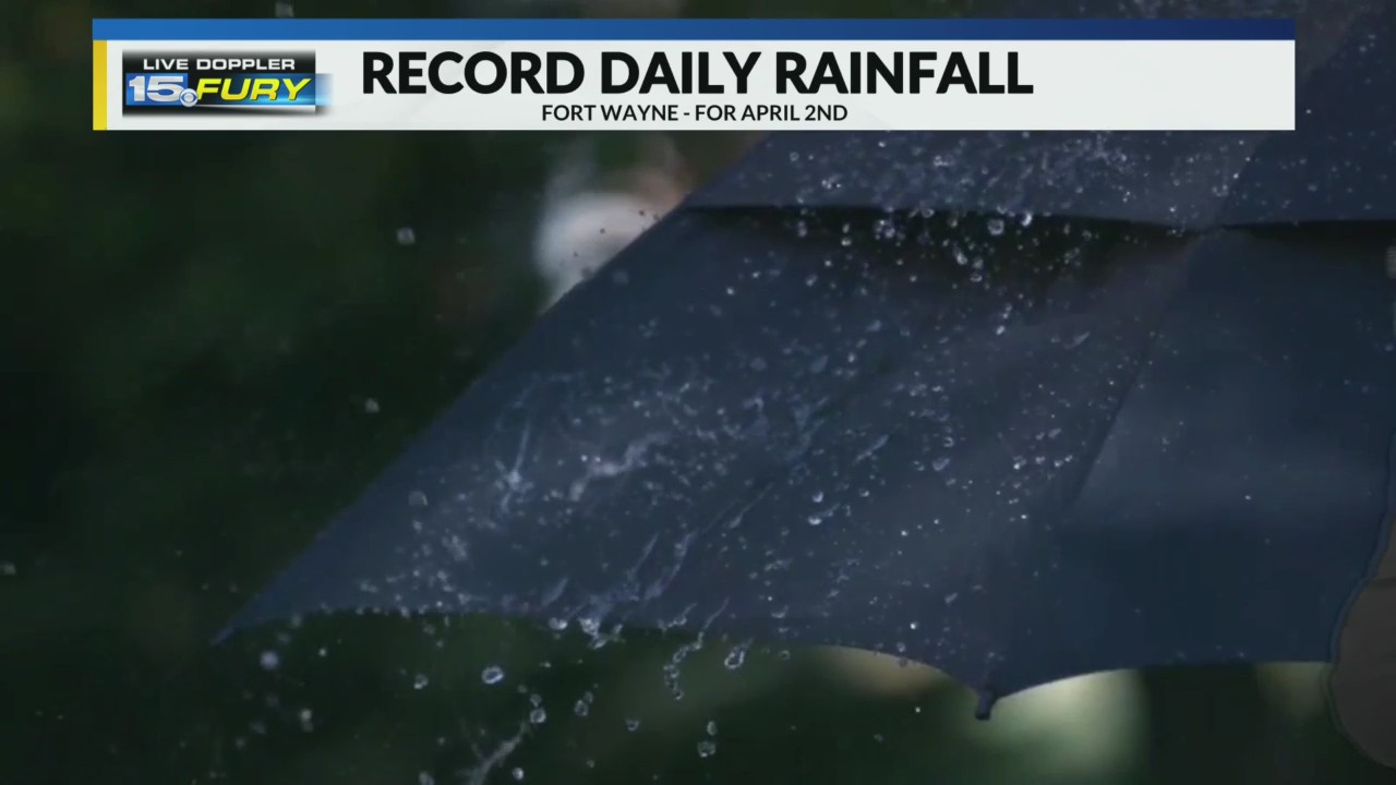Record rainfall yesterday with river flooding