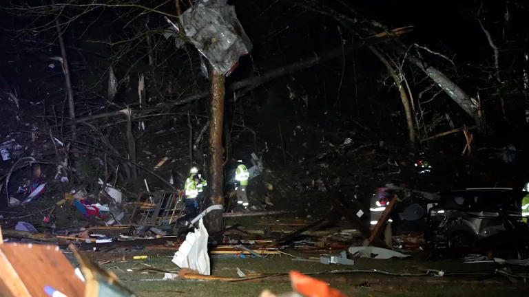 Tornado unleashes catastrophic damage in Selmer, Tennessee