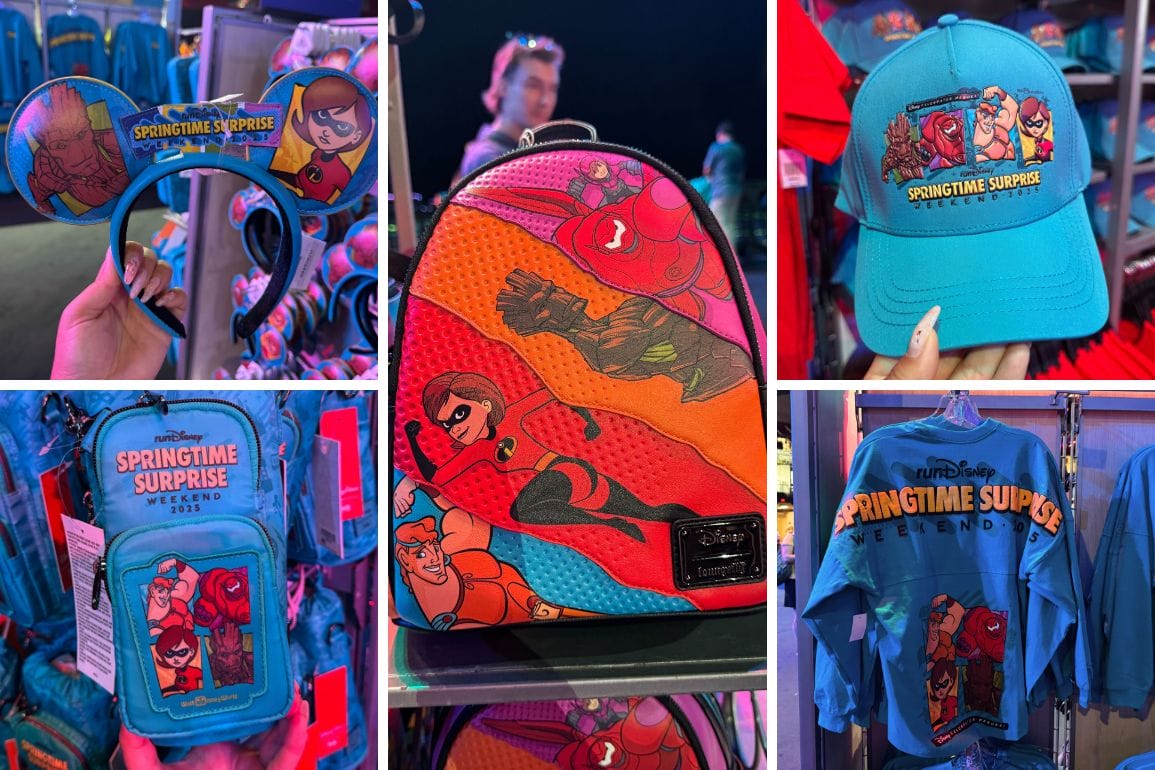 runDisney 2025 Springtime Surprise Weekend Merchandise Includes ...