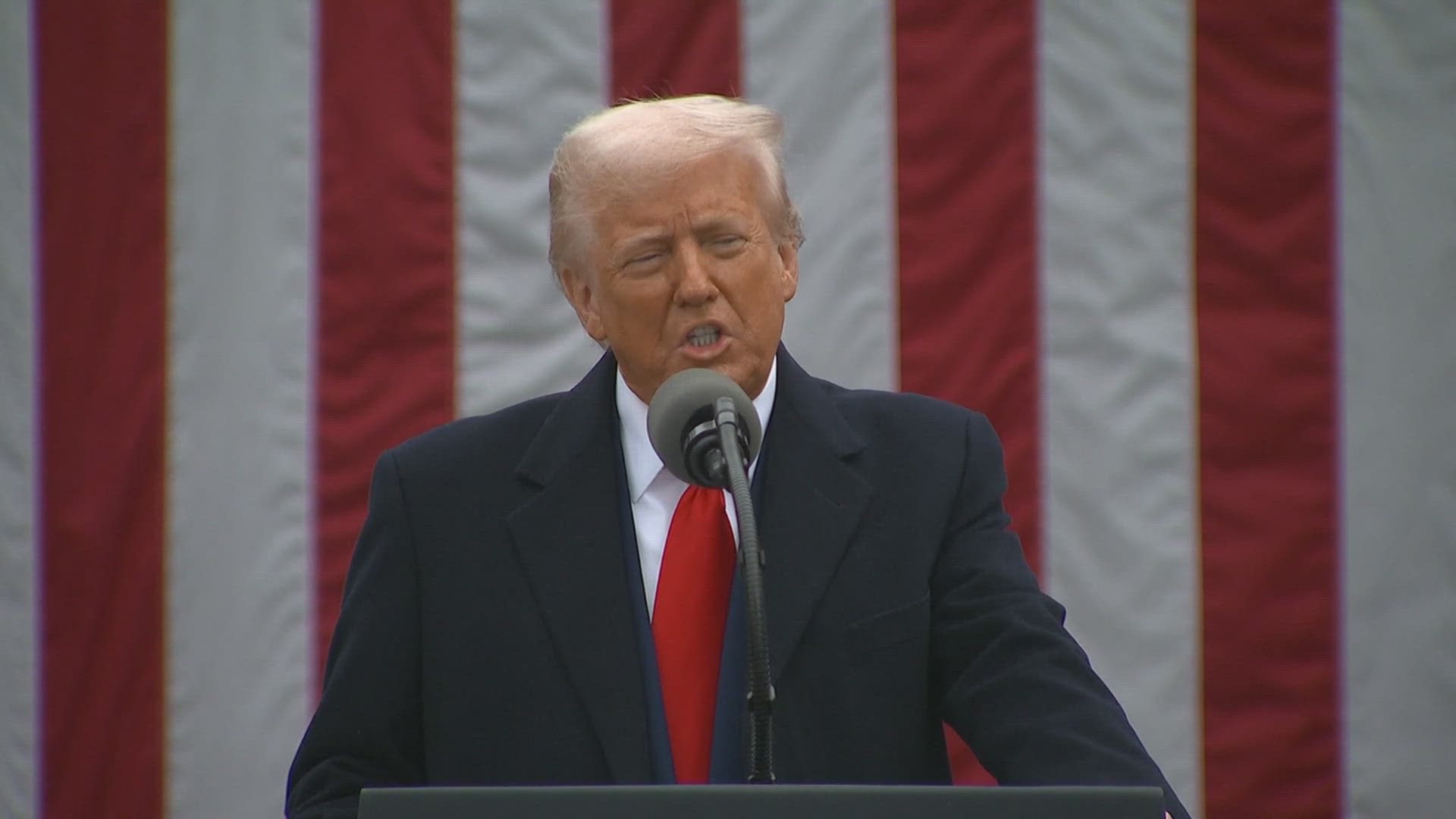 President Trump unveils sweeping tariff plan