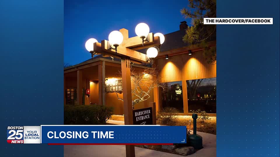 The Hardcover Restaurant in Danvers is closing for good