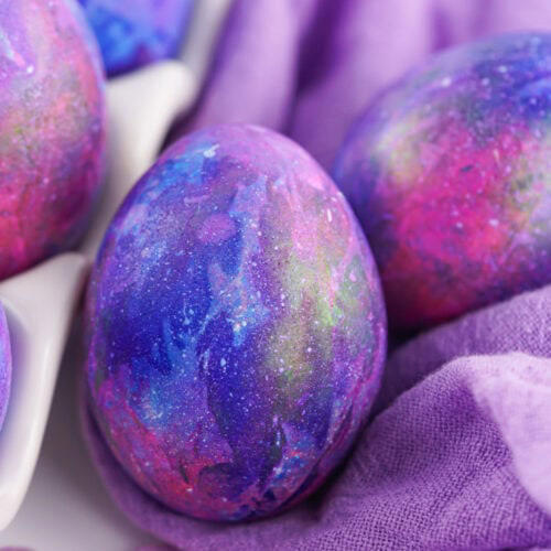 How to Make Far Out Galaxy Easter Eggs