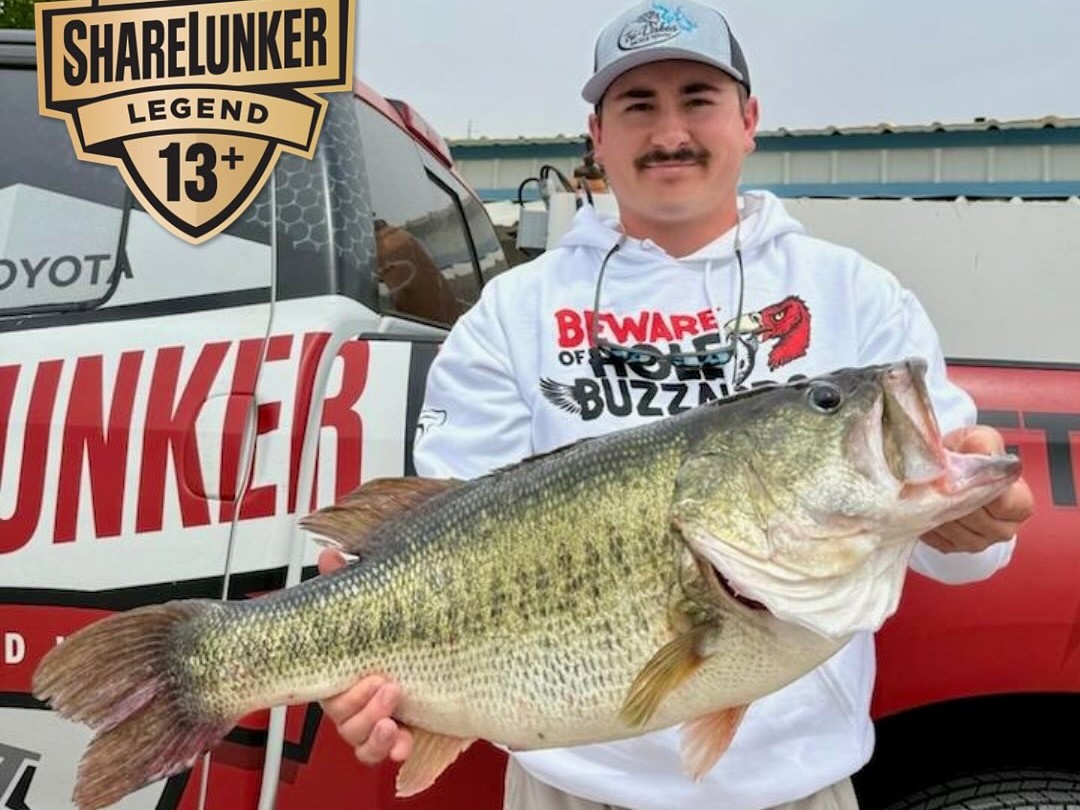 Angler lands one of the largest bass in Texas history