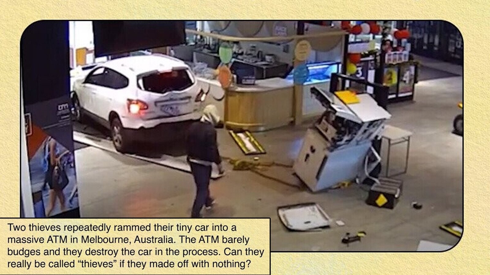 11 Funny Times When Security Cameras Captured Criminals Being Dumb