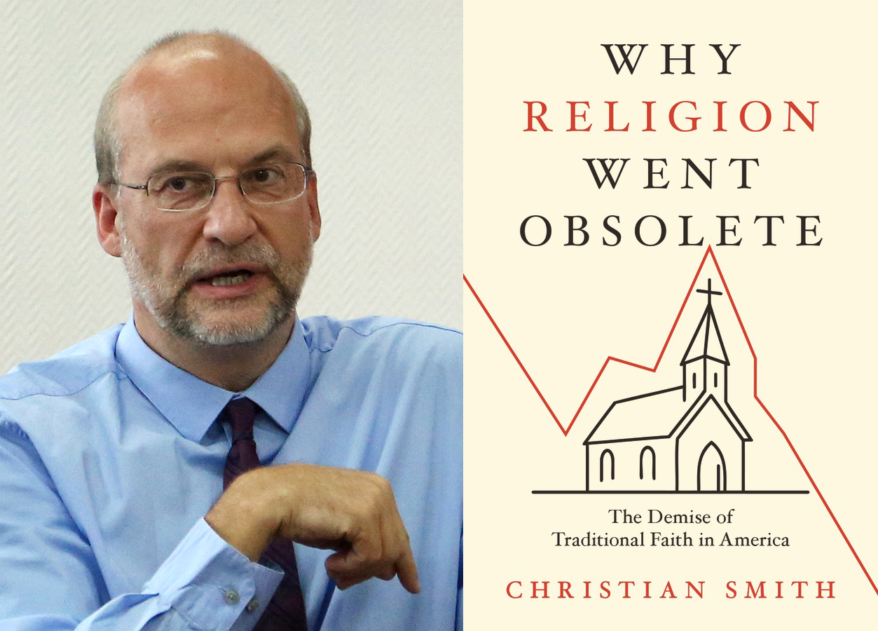 Sociologist's new book explains why organized religion has lost relevancy