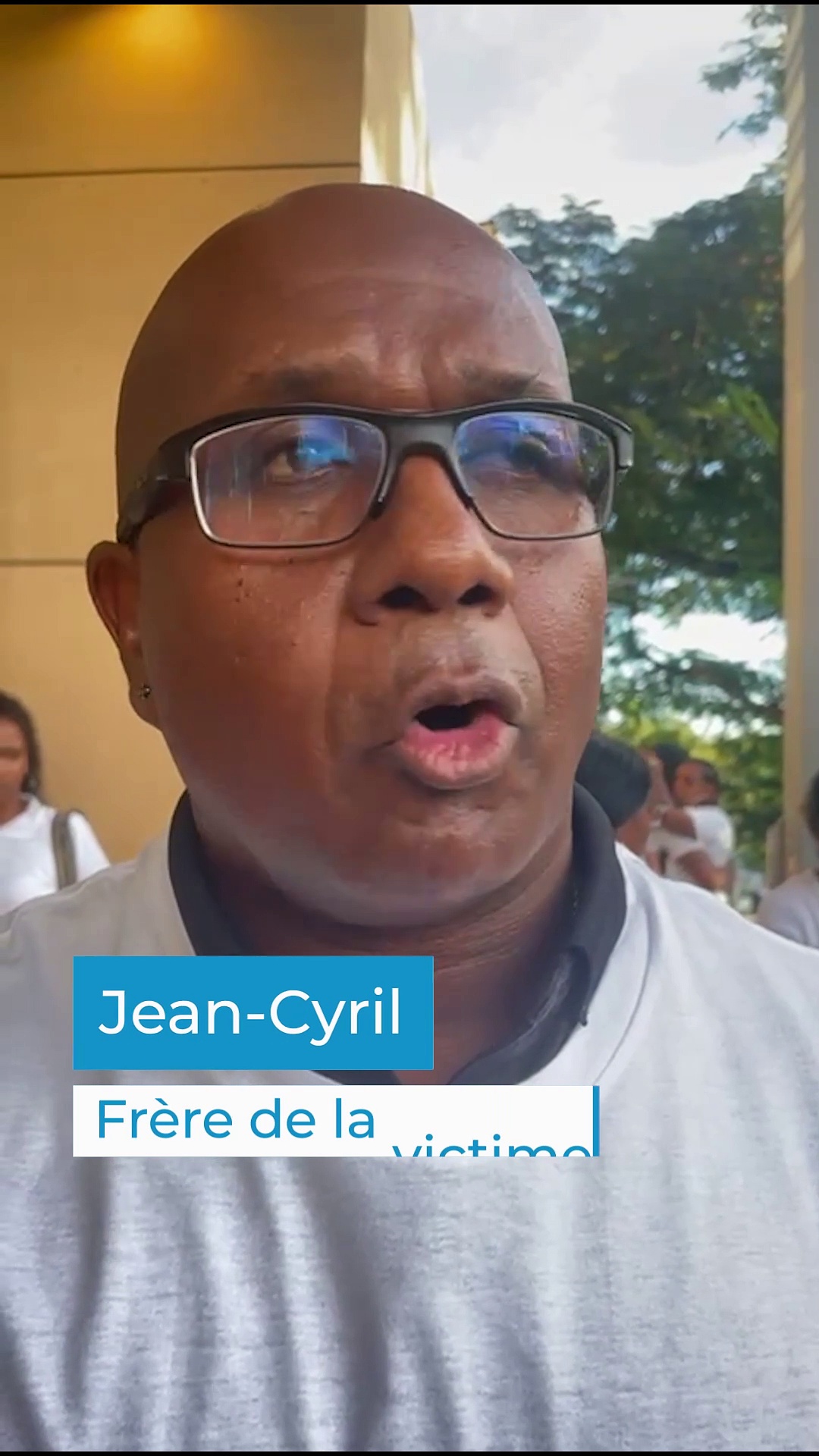 Jean-Cyril, frère de la victime