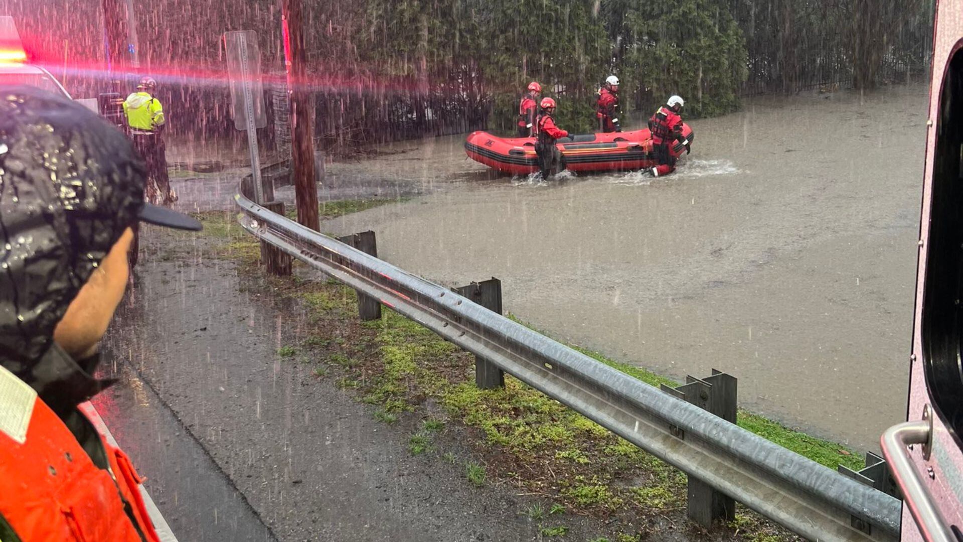 Flooding prompts water rescues, road closures amid stretch of severe ...