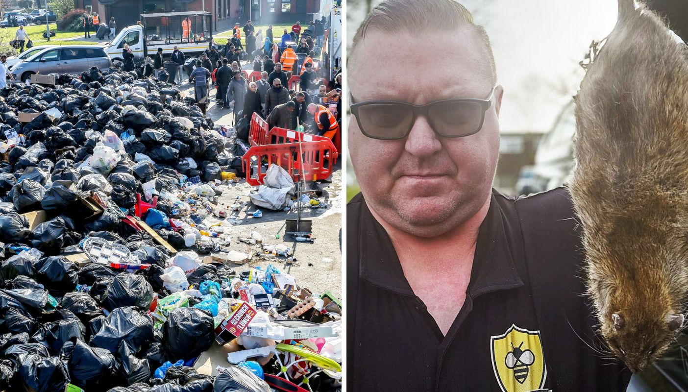 I'm a Birmingham rat catcher and can't take a day off due to the bin ...