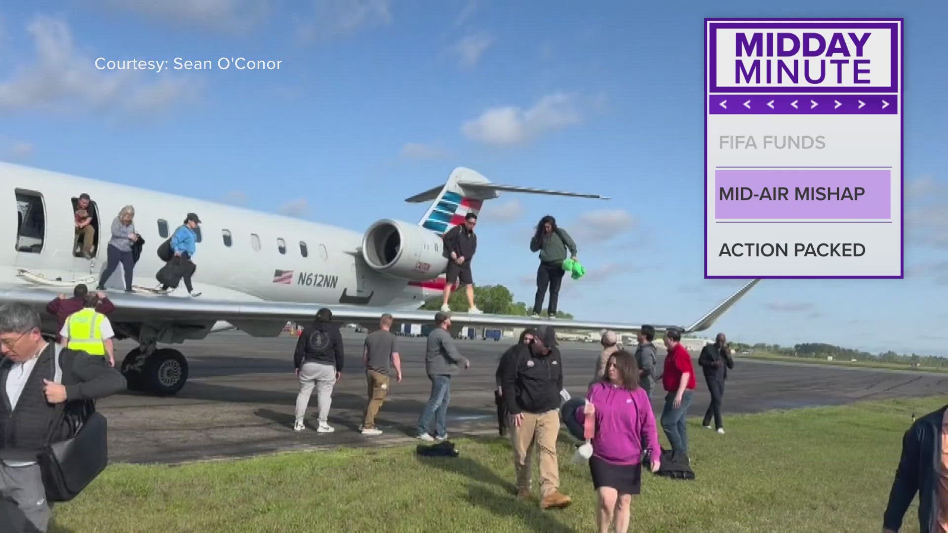 American Airlines flight evacuated after emergency landing