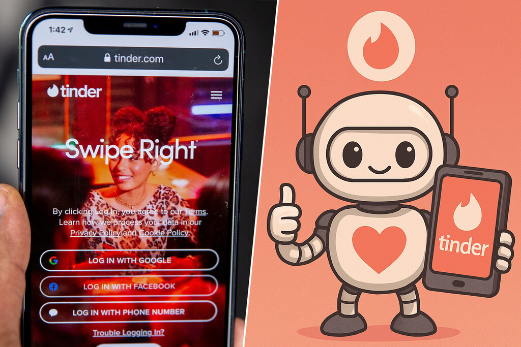 La última idea de Tinder es que liguemos con una IA. Las apps de citas ...
