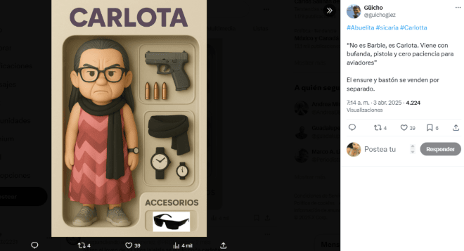 "Desalojos Doña Carlota". Ingeniosos memes de la abuelita que disparó a ...