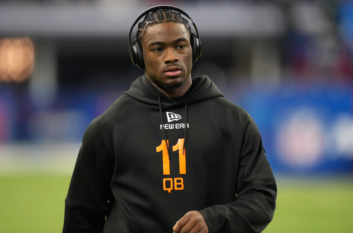 Jalen Milroe Hypes Up Superpower Ahead of NFL Draft