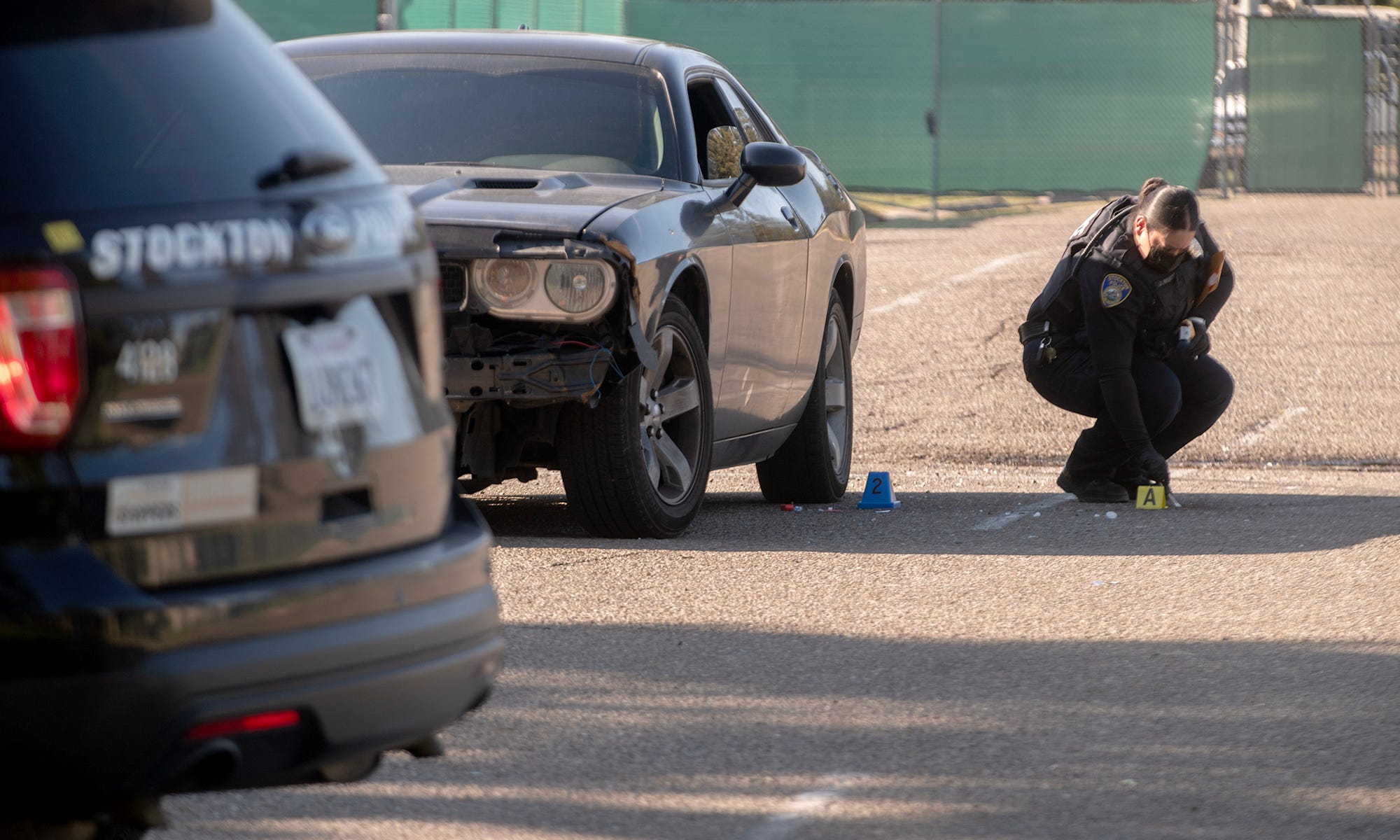 Man, 20, shot and killed in broad daylight at Stockton’s Oak Park in ...