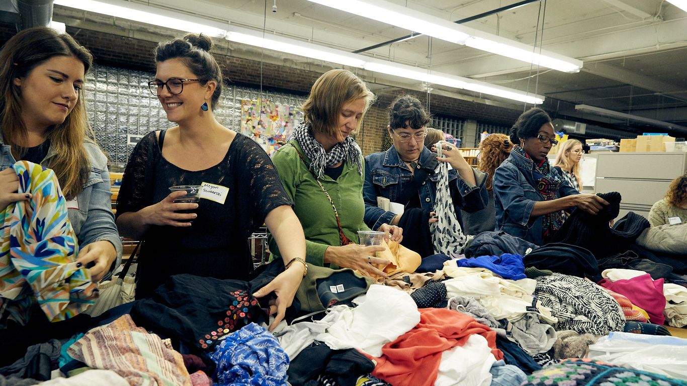 Fast fashion alternative: Chicago's largest clothing swap offers ...