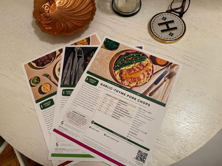 I tried Green Chef to see if the organic recipe box was as good as it ...
