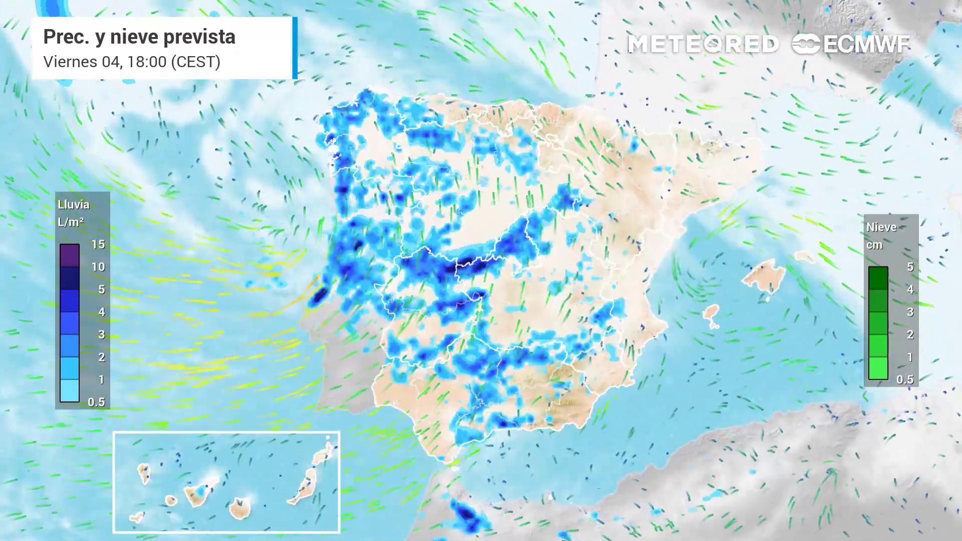 La borrasca Nuria sigue azotando España y dejará en las próximas horas ...