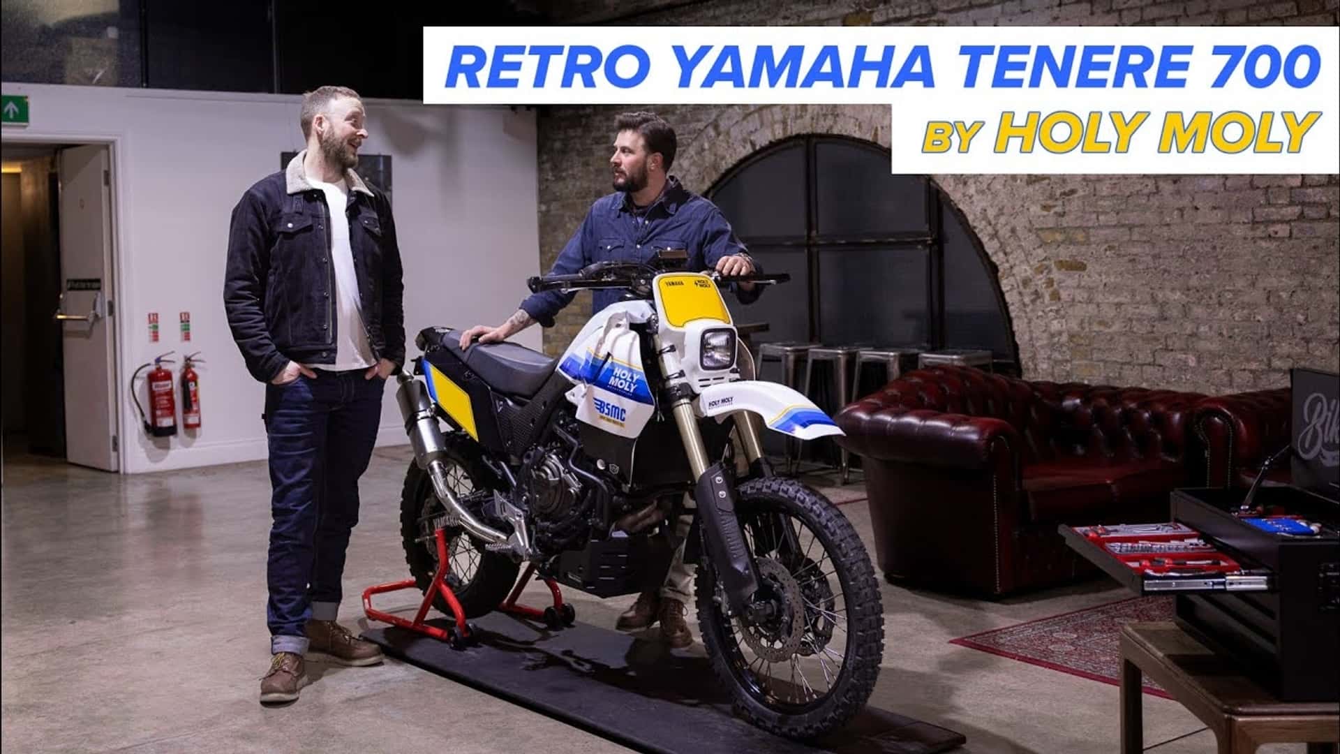 You've Got To See These Unbelievable Retro Yamaha Ténéré 700 Fairing Kits