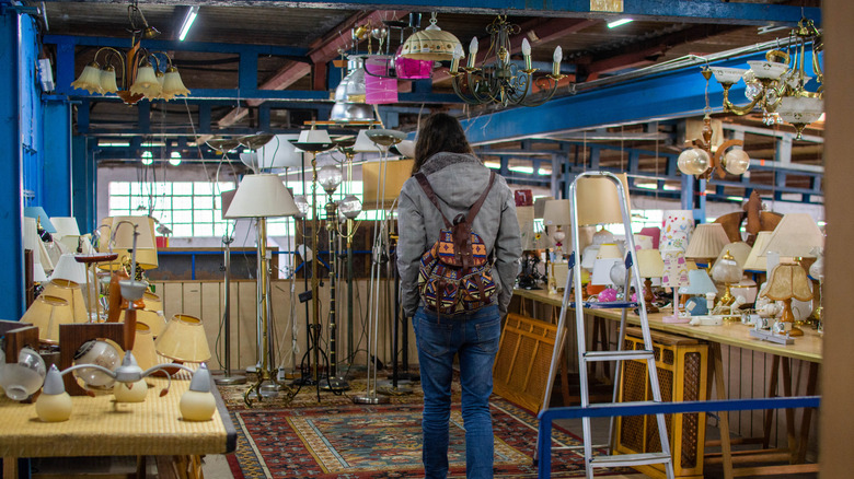 Head To The Thrift Store For Lamps, But Here's Why To Avoid Chandeliers ...