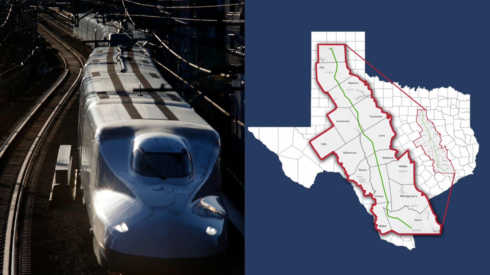 Texas High-Speed Rail Project Hits New Roadblock