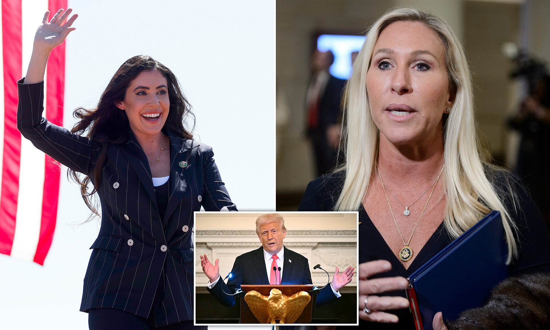 New Civil War between MAGA darlings erupts and Trump is in the middle