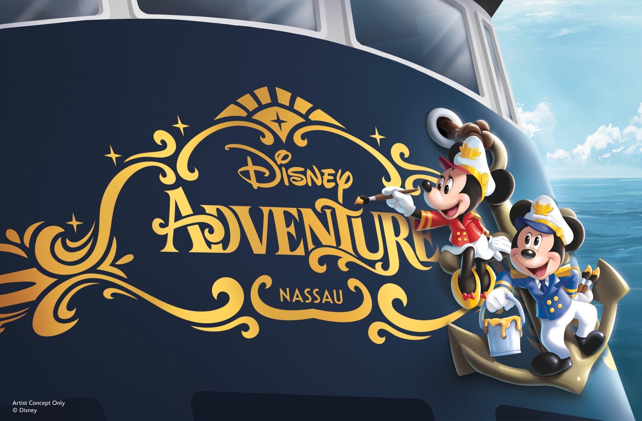 FIRST LOOK at Concept Art of Captain Mickey and Captain Minnie Stern ...